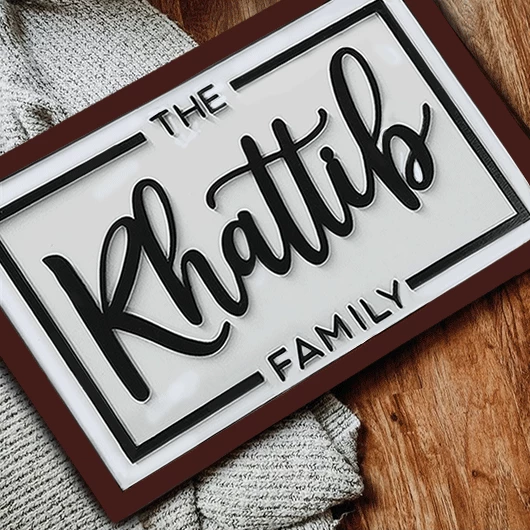 Personalized Family Sign for Home – Buy Online | Art Jar | Art Jar